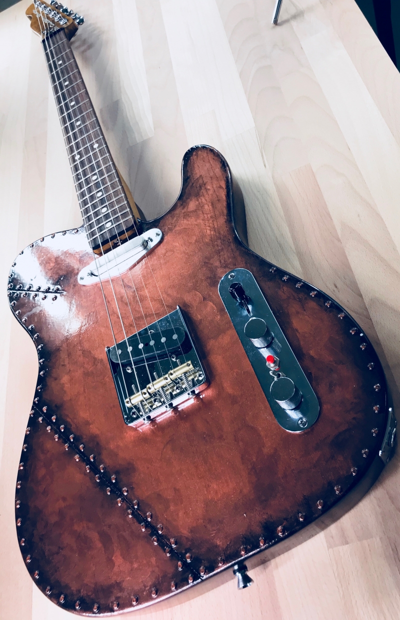 Custom Shop COPPERCASTER made by American luthier Mike Seta – S71Guitars