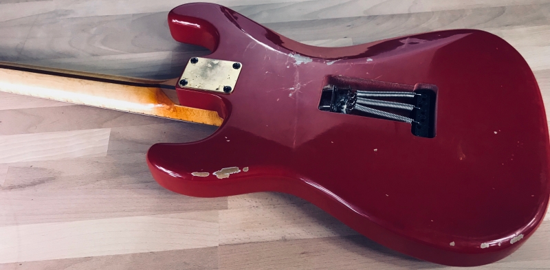 USA Custom Shop DAKOTA RED Heavy-Relic, 2A Birdseye neck, Handwound ...