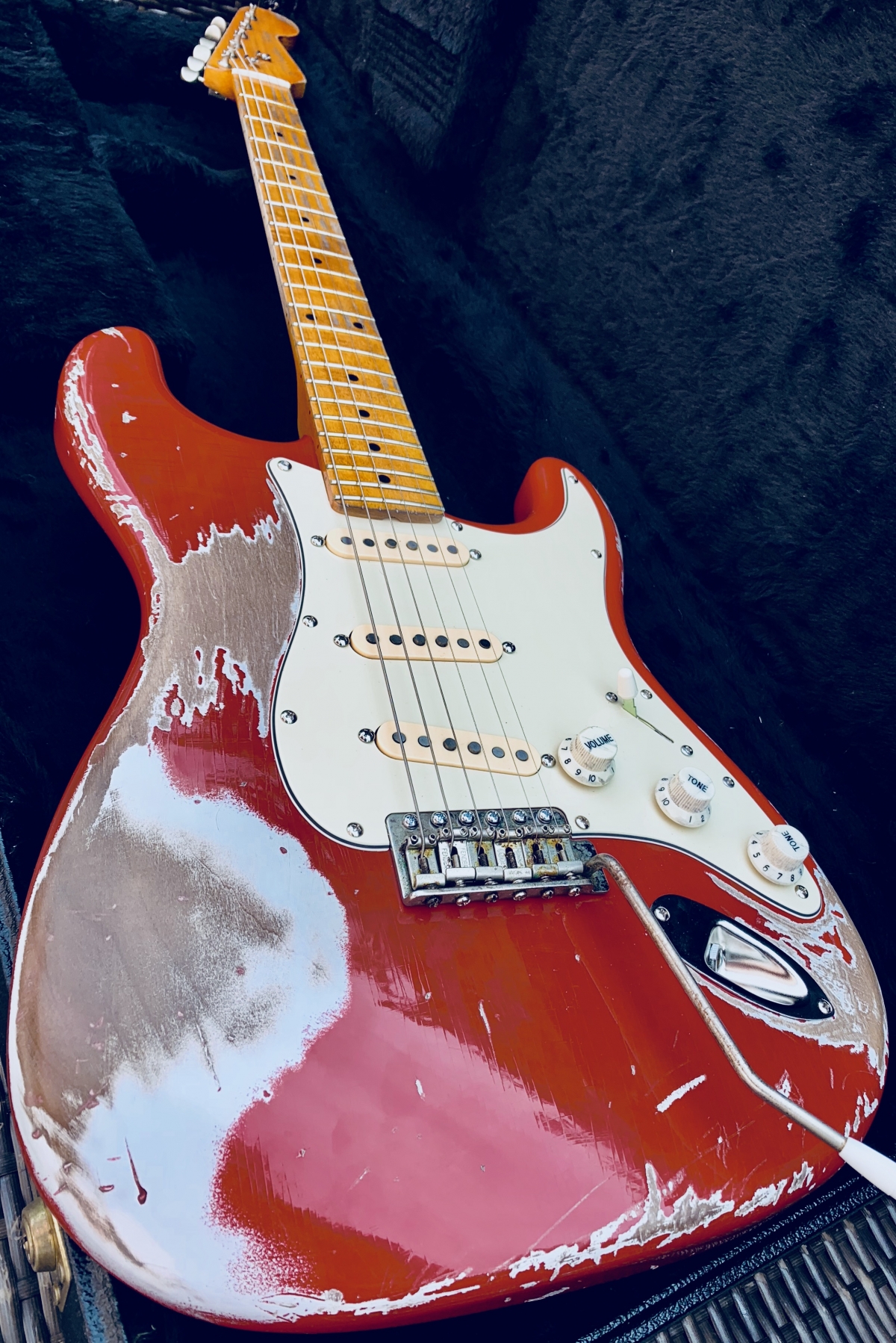 Custom Shop Dakota Red Heavy-Relic – Red & White Handwound Pickups ...