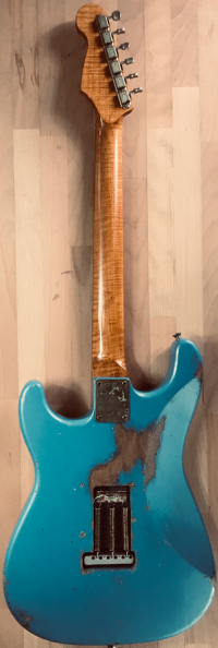S71 Custom Shop METALLIC PELHAM BLUE HEAVY-RELIC Vintage « S ...