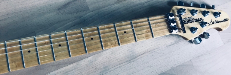 Rare & Collectible « EBMM SILHOUETTE « TEAL » FLOYD-ROSE 24 frets from ...