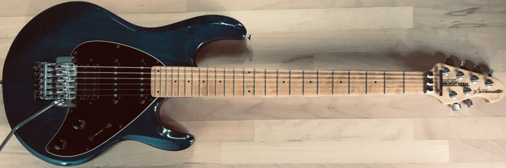 Rare & Collectible « EBMM SILHOUETTE « TEAL » FLOYD-ROSE 24 frets from ...