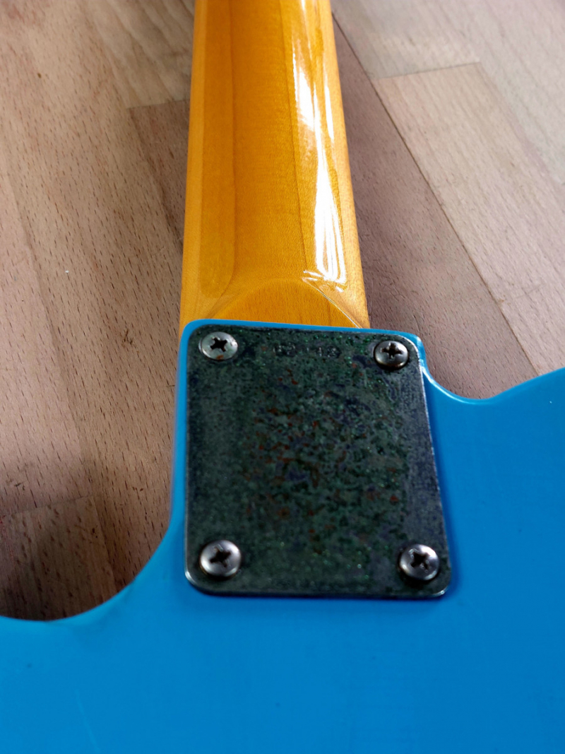 S71 Custom Shop « T » rare TAOS TURQUOISE ’62 RELIC, Handwound 60’s ...