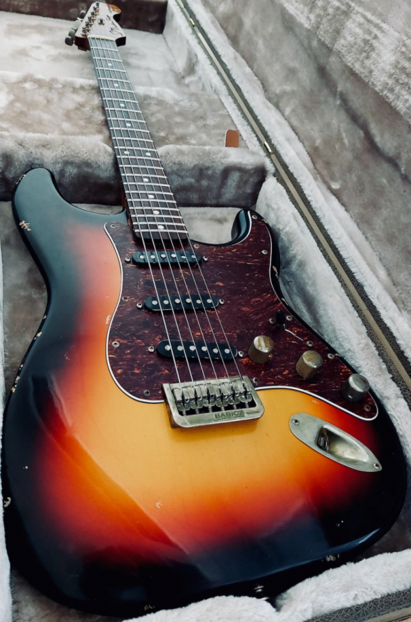 S71 Custom Made Nitro S Modern/Vintage Hardtail ’66, 3-Tone Sunburst ...