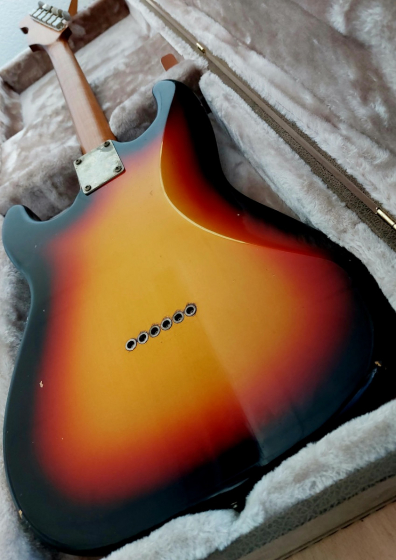S71 Custom Made Nitro S Modern/Vintage Hardtail ’66, 3-Tone Sunburst ...