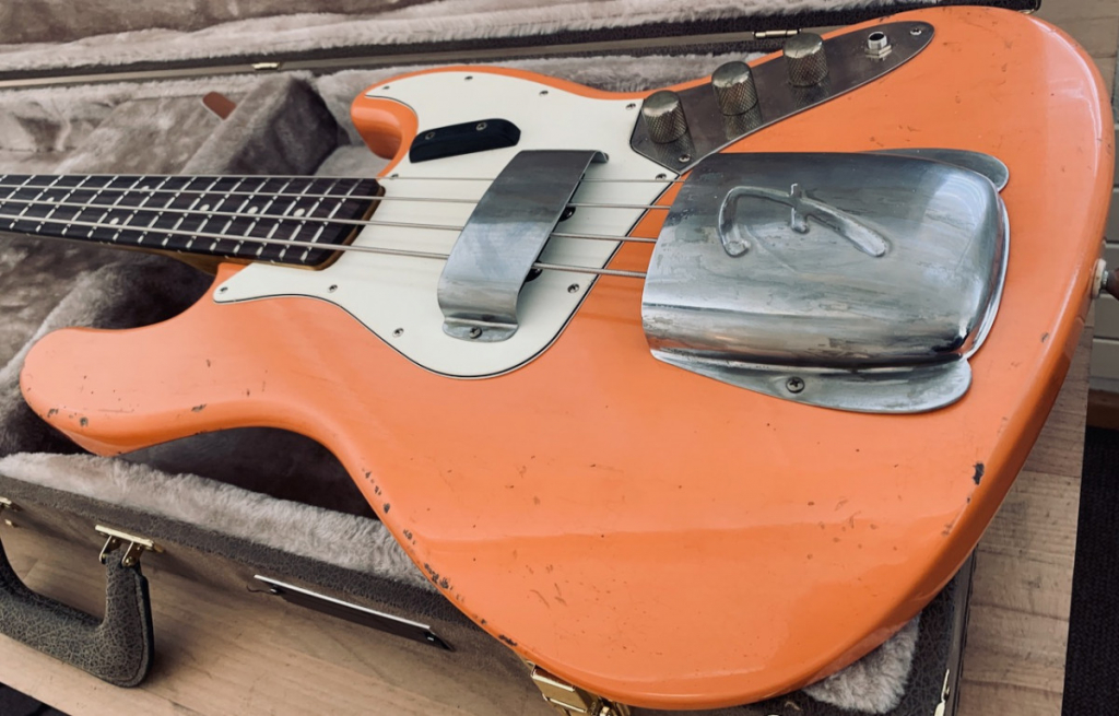 S71 Custom Shop made in USA « Faded Shell Pink ’62 Nitro Vintage JB ...