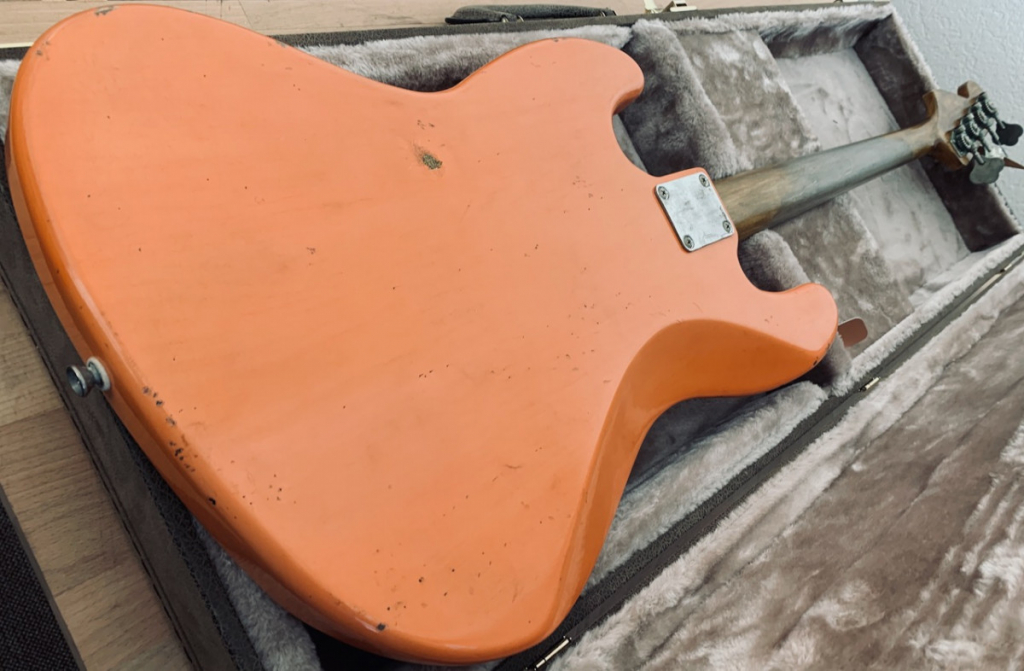 S71 Custom Shop made in USA « Faded Shell Pink ’62 Nitro Vintage JB ...